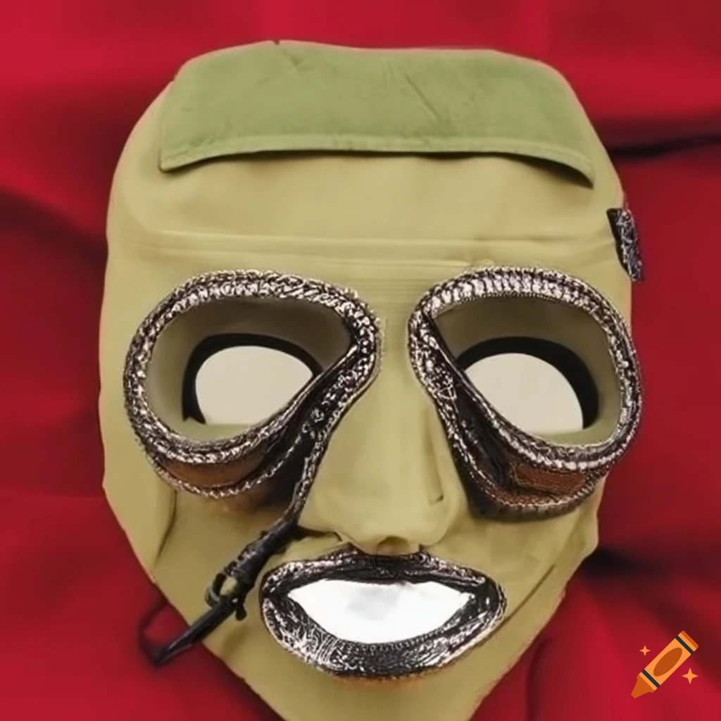 Idf ceremonial masks on Craiyon