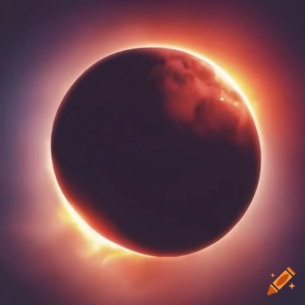 Total eclipse of the heart on Craiyon