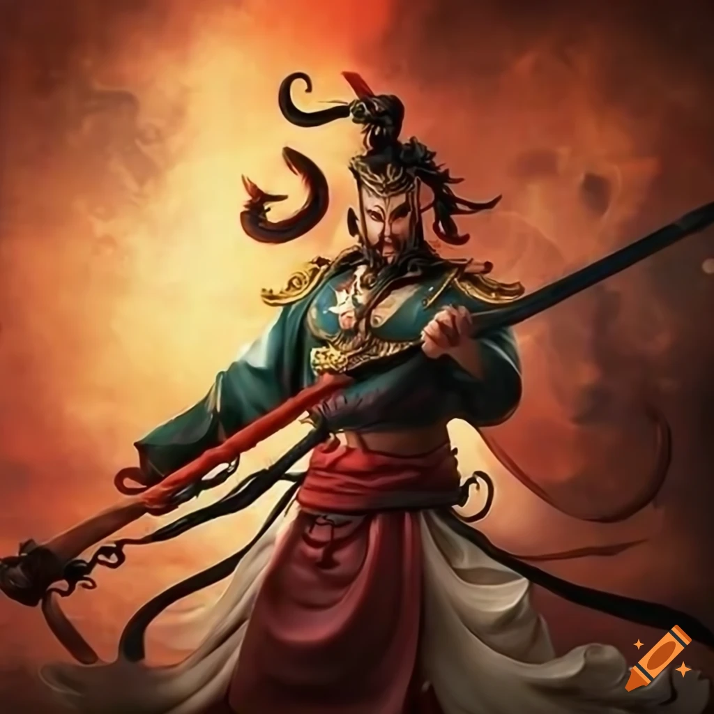 Zhong kui, the mythological hunter and demon fighter in traditional ...