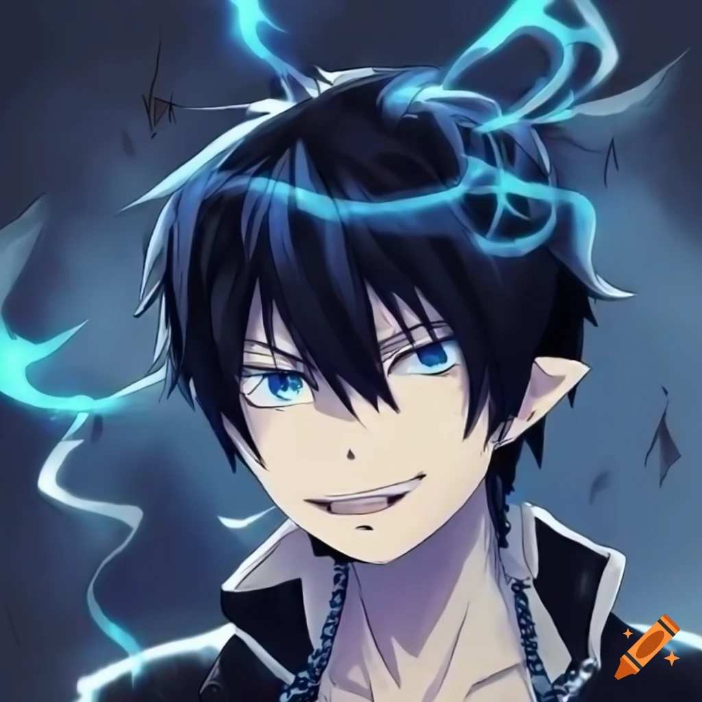 Blue exorcist - rin okumura character on Craiyon