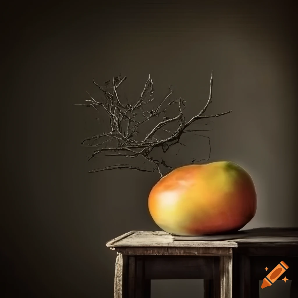 Still life composition on Craiyon