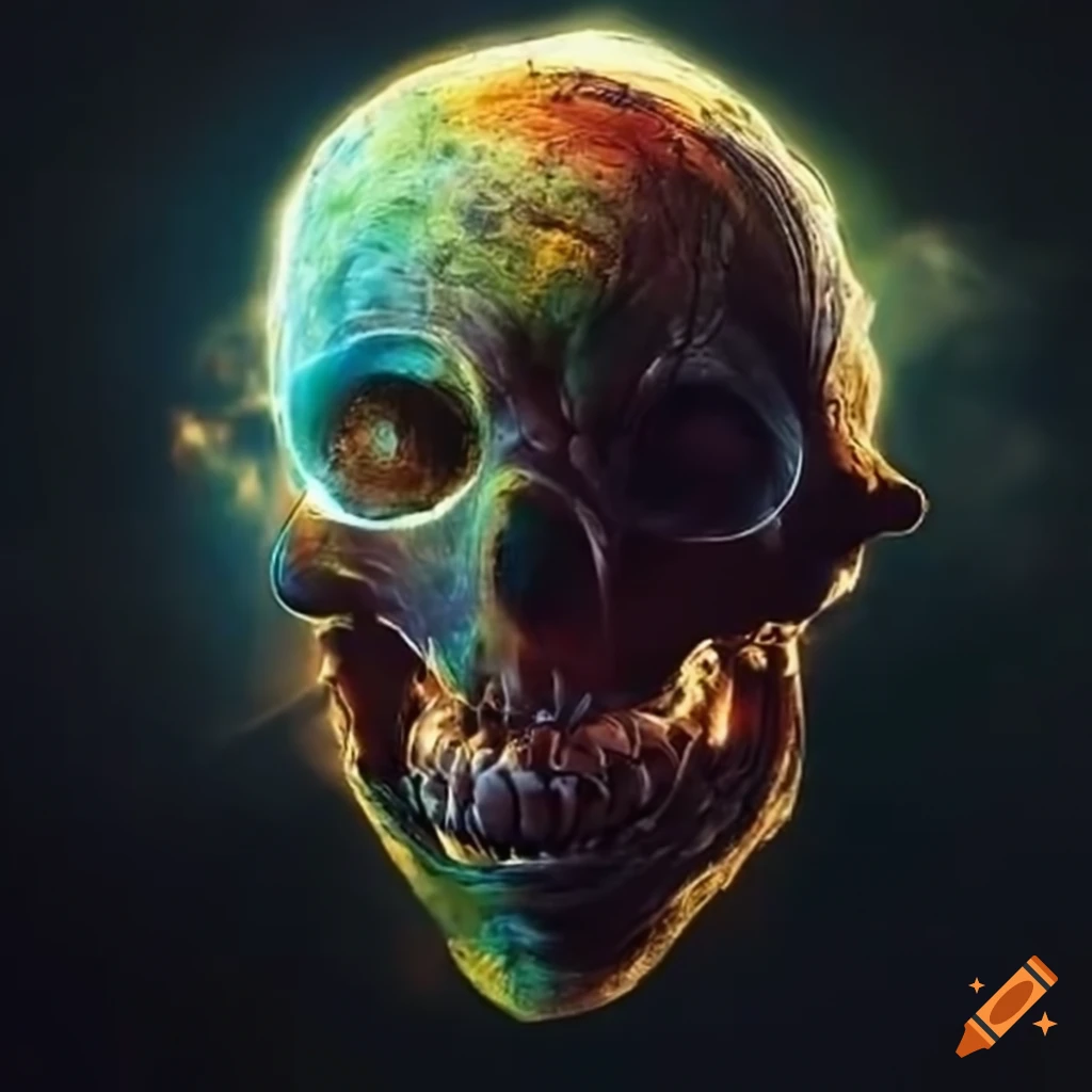 Apocalyptic end of the world scene on Craiyon