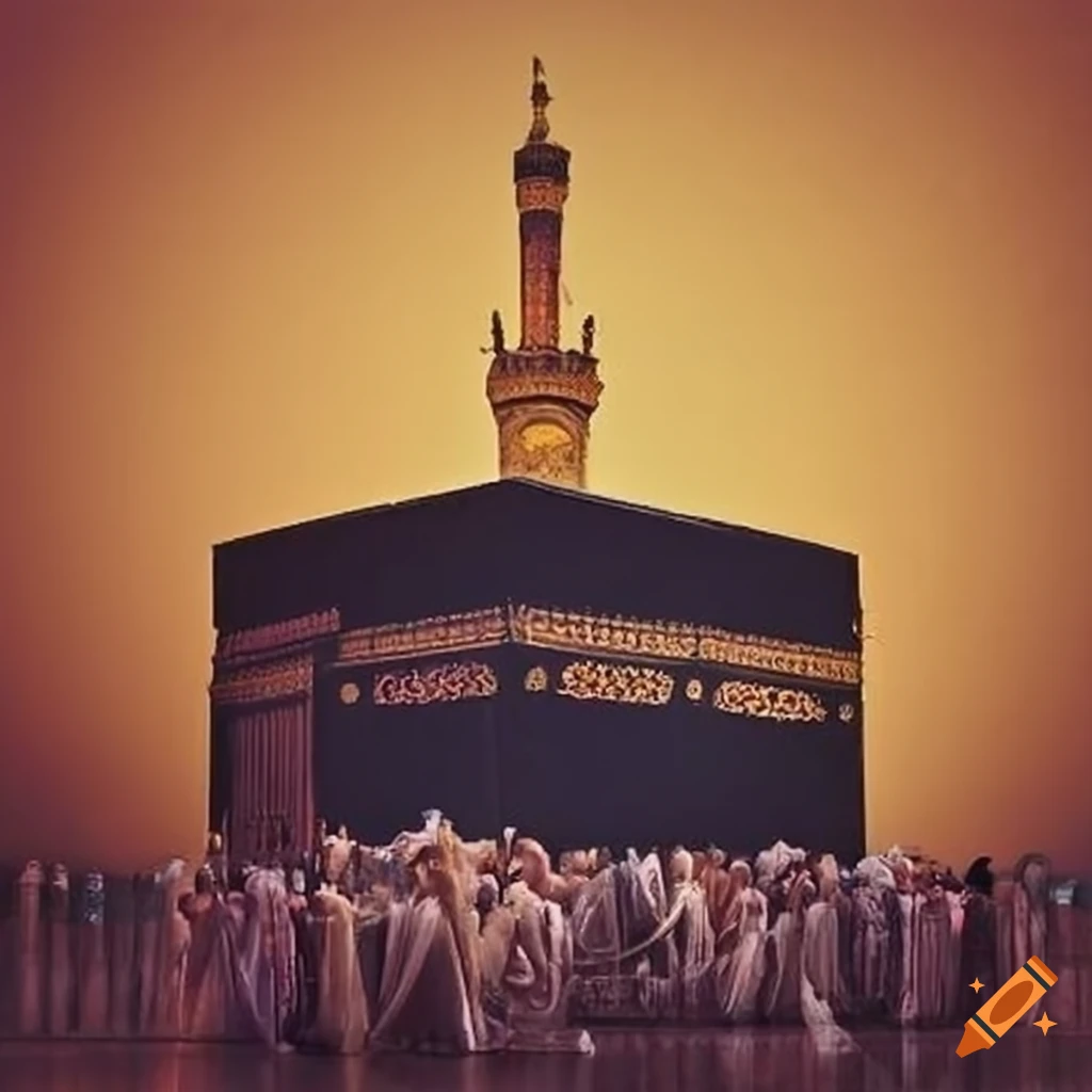 Khana kaba in 1700 on Craiyon