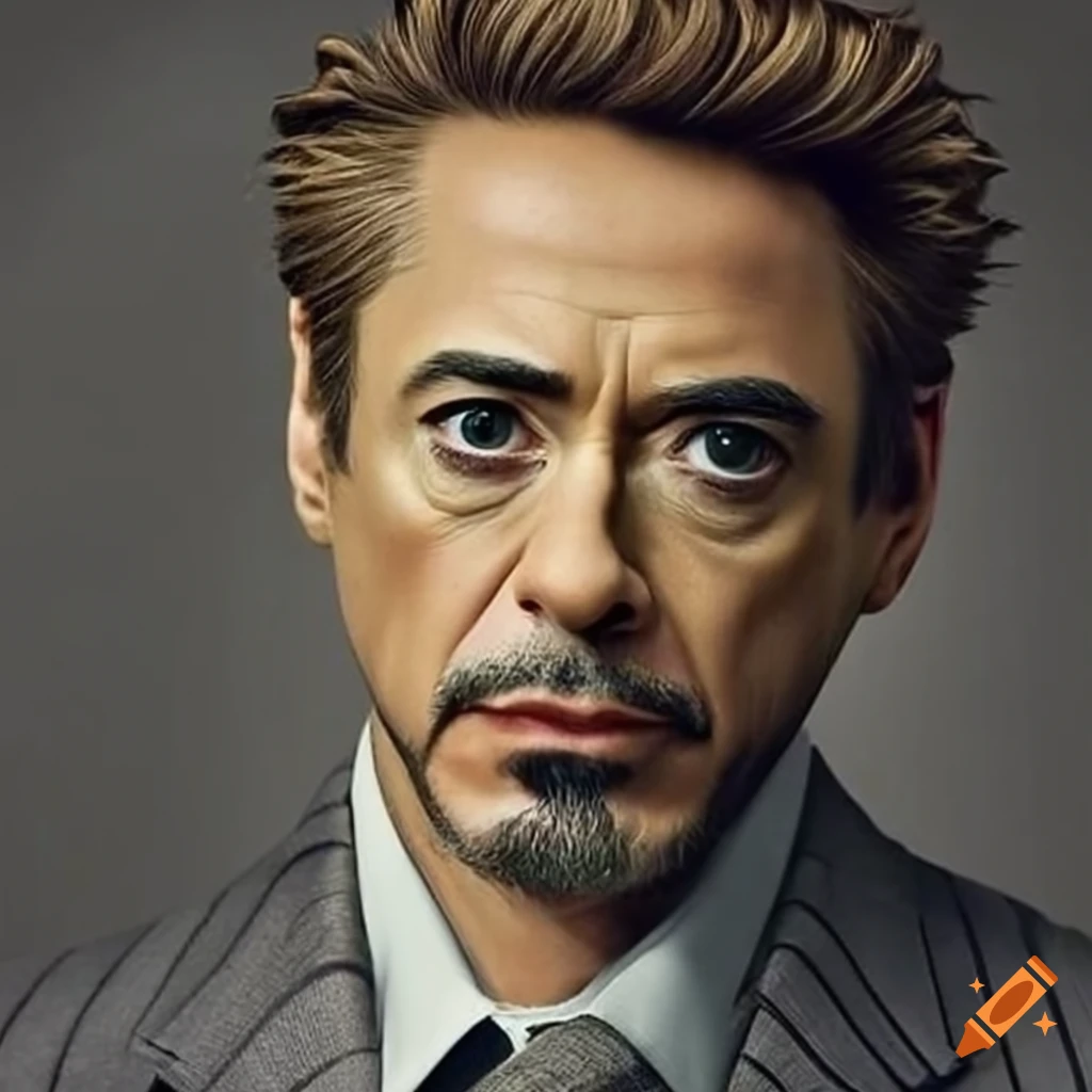 Robert Downey Jr, famous American actor on Craiyon
