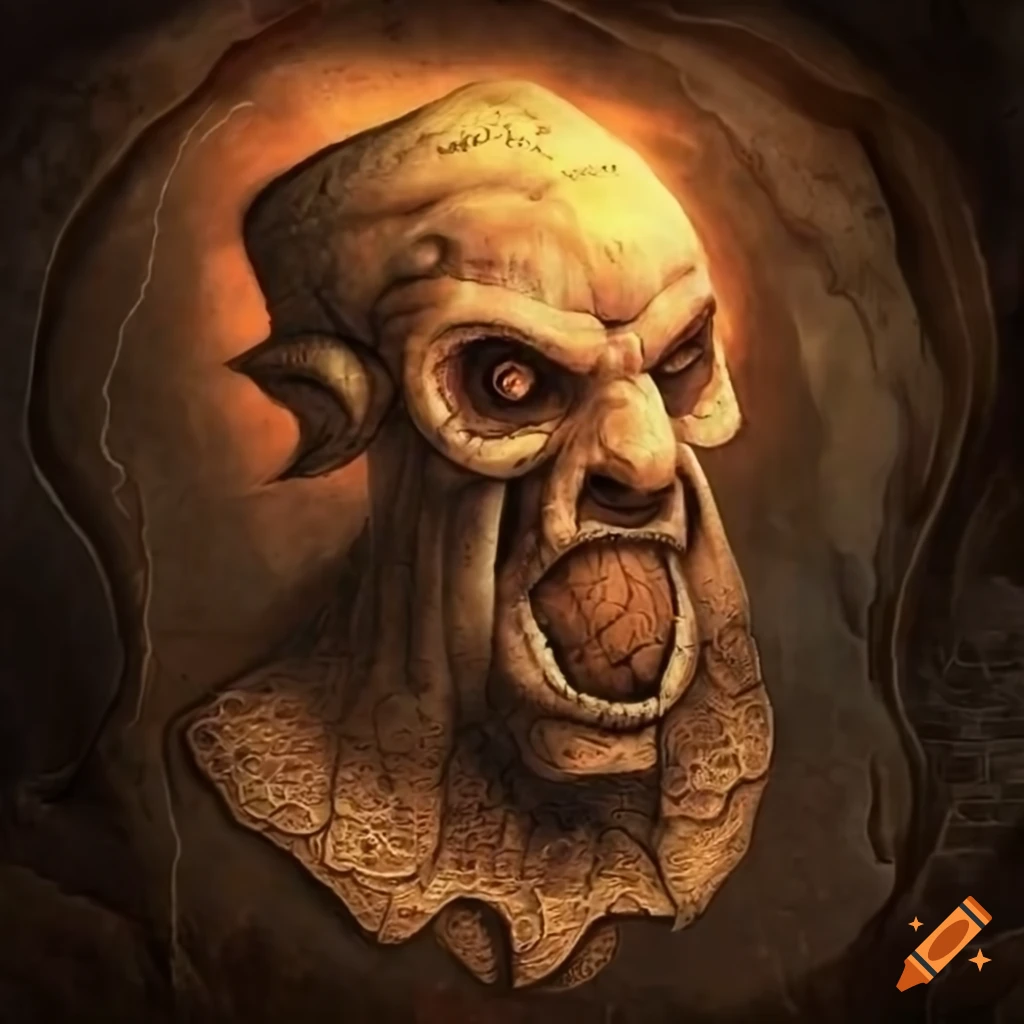 Detailed map of the fictional city of Perdition with medieval and ...