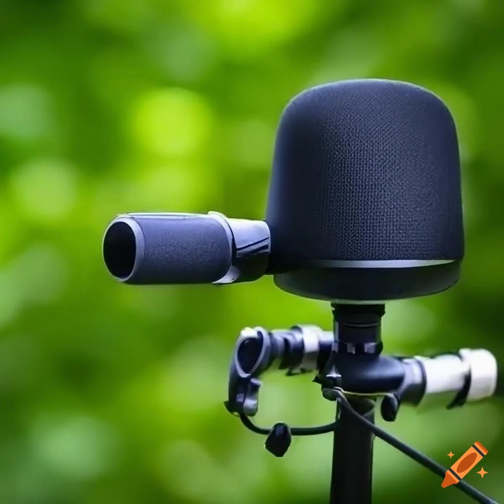 Sound recording in a natural environment on Craiyon