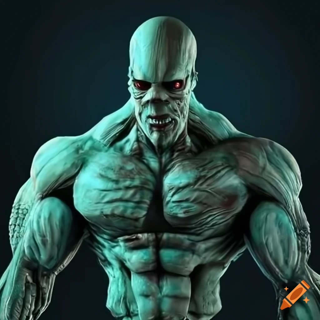 Strong alien being on Craiyon