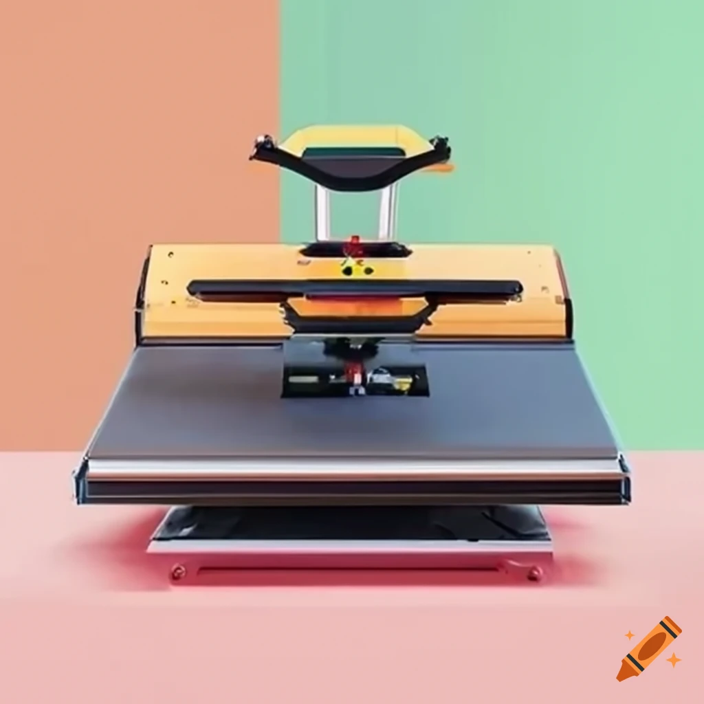 Auto heat press machine on Craiyon