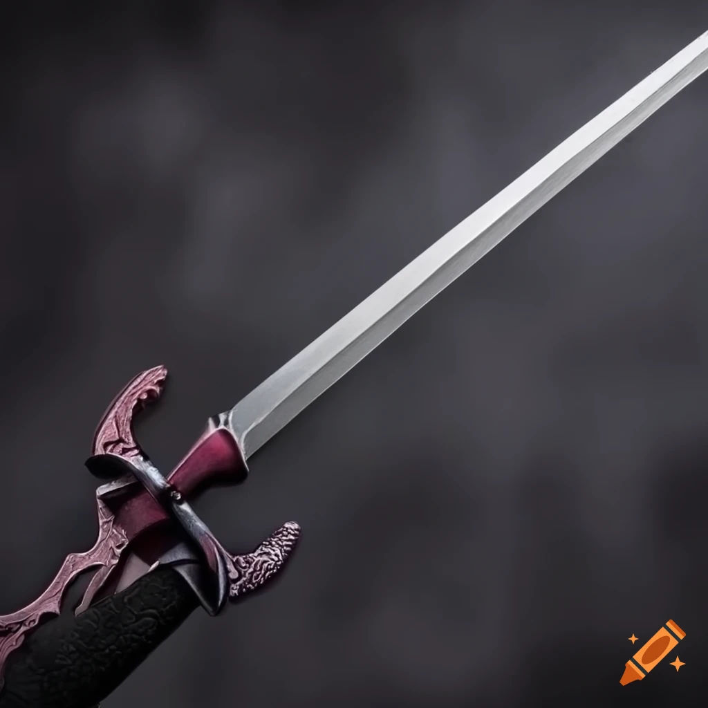 One-handed long sword named blood blade on Craiyon
