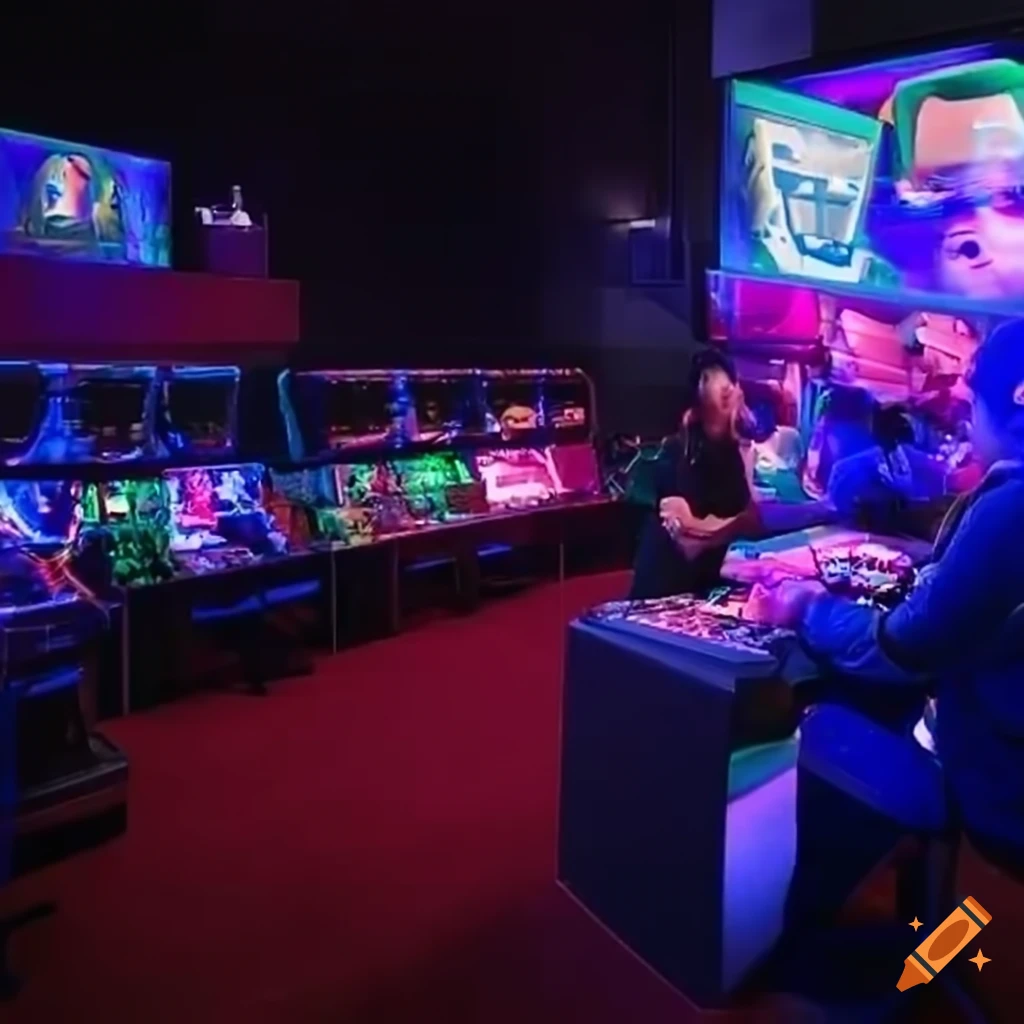 Gaming event on Craiyon