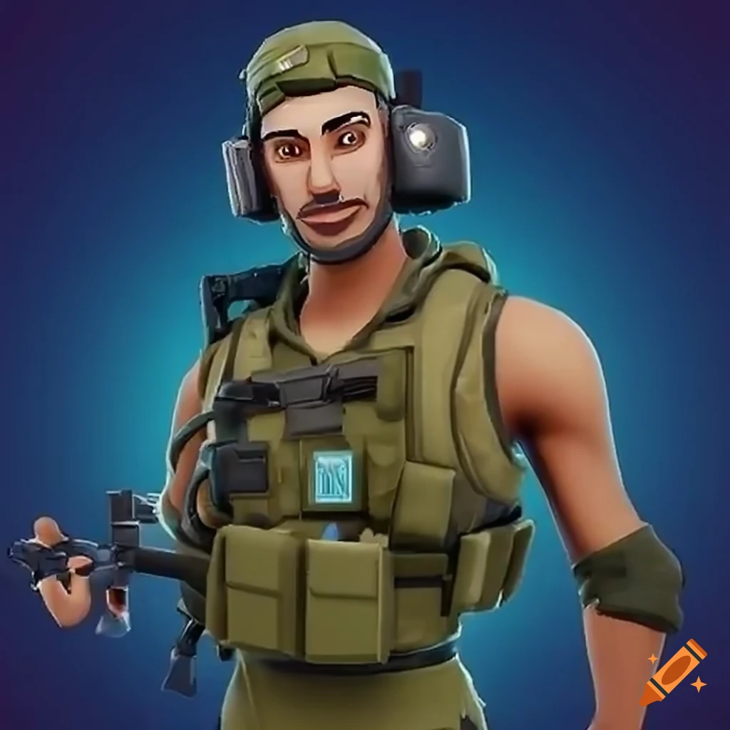 Idf fortnite server on Craiyon