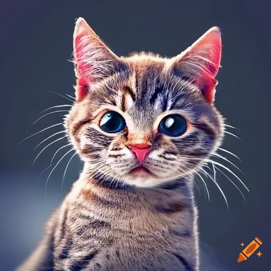 Cute cats on Craiyon