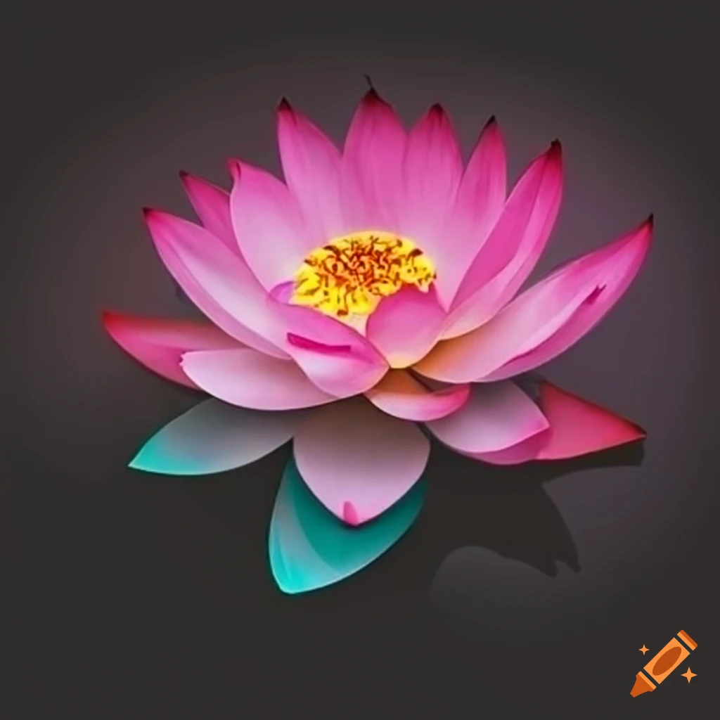 Lotus flower on Craiyon