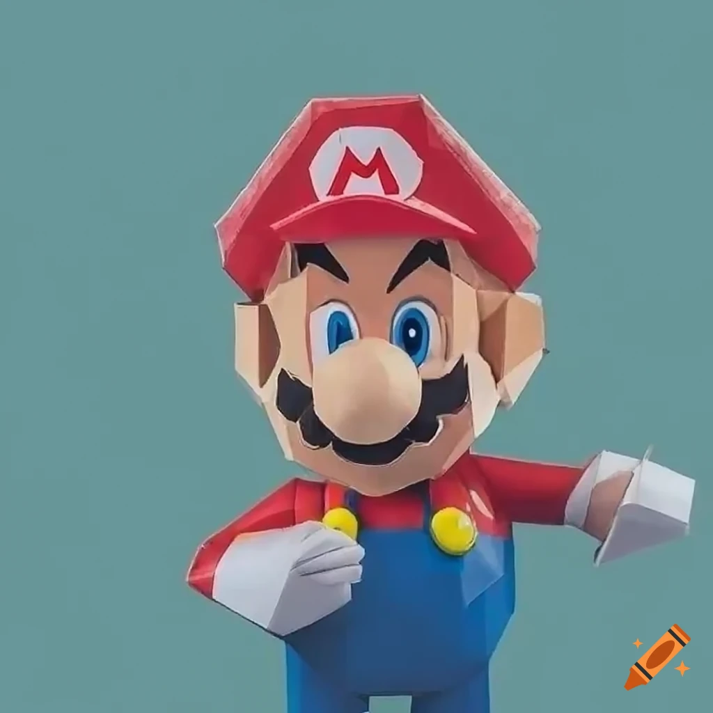 Papercraft mario bros store