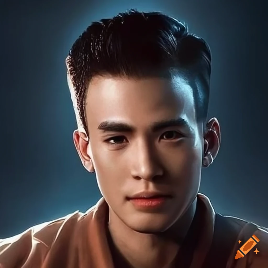 Filipino guy resembling Chris Evans on Craiyon