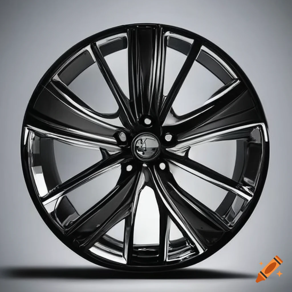 Black metallic Skoda Octavia Kombi with chrome accents and Bentley rims ...