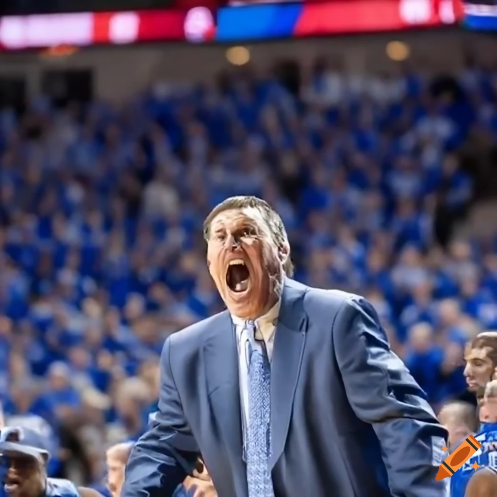 Intense moment at rupp arena as university of kentucky's basketball ...