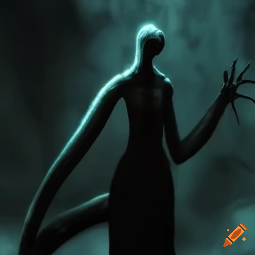 Legless creature with dark shadows on Craiyon