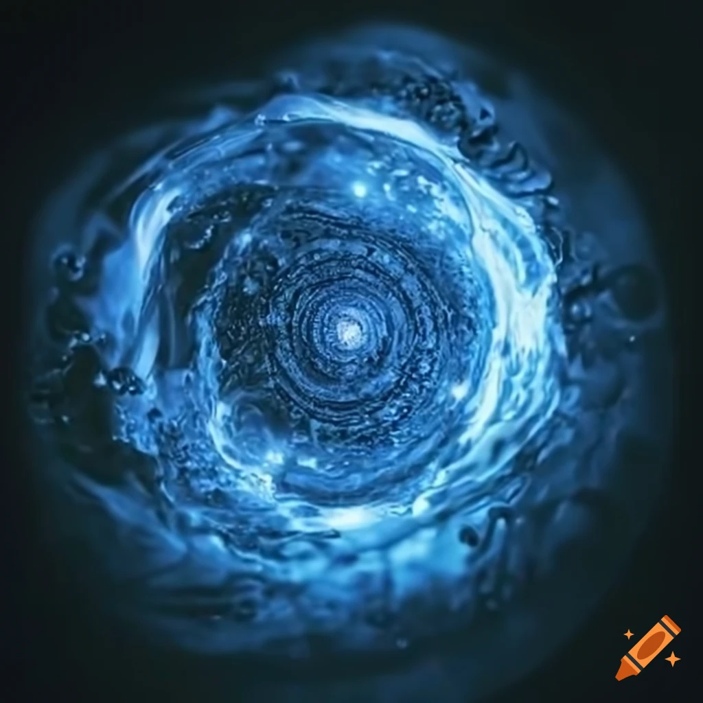 Water magic circle design on Craiyon