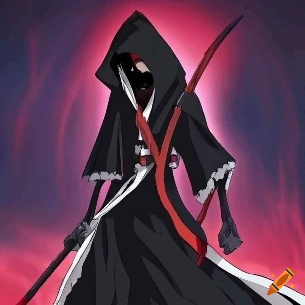 Husky as a soul reaper from bleach on Craiyon
