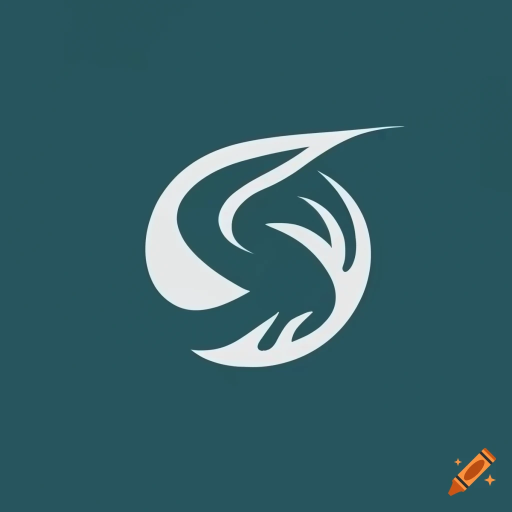 Simplistic sandpiper logo design on Craiyon