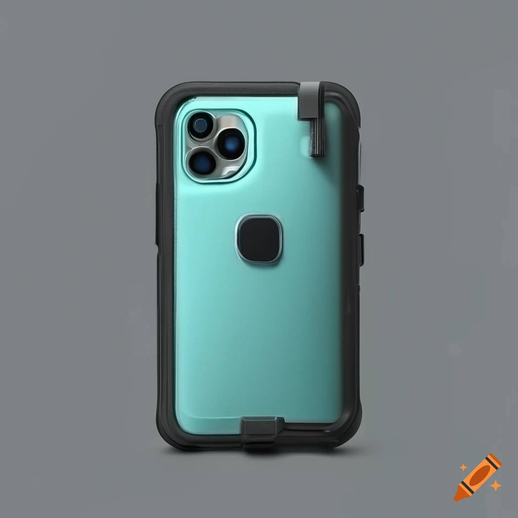 Rubber phone case in modular pieces on Craiyon