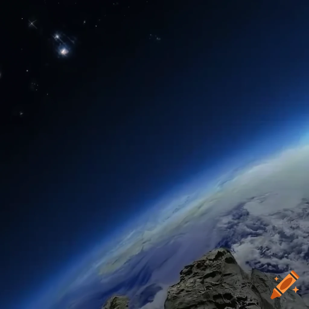 Realistic Archean landscape of ancient Earth without plants on Craiyon