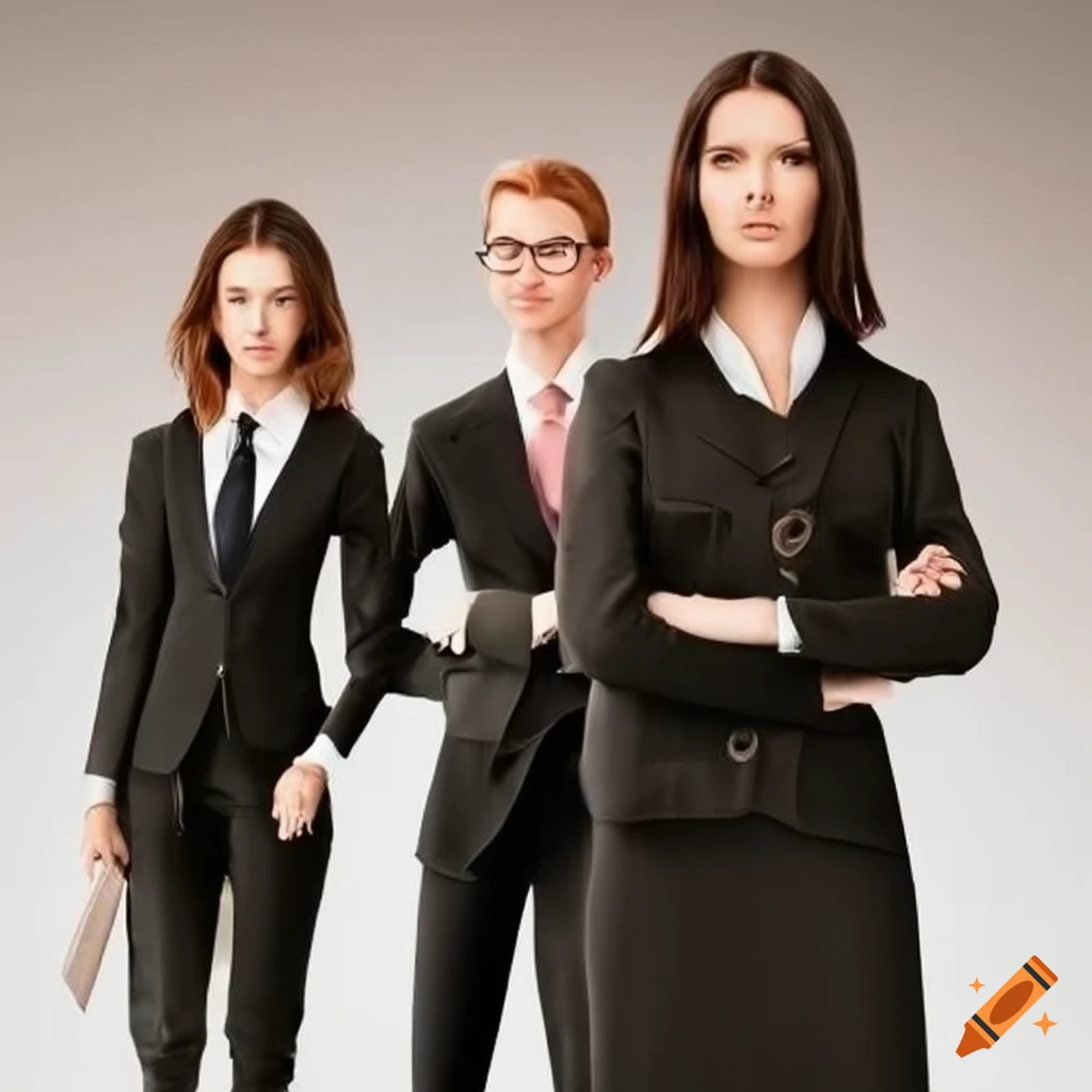 Infographic on appropriate workplace attire on Craiyon