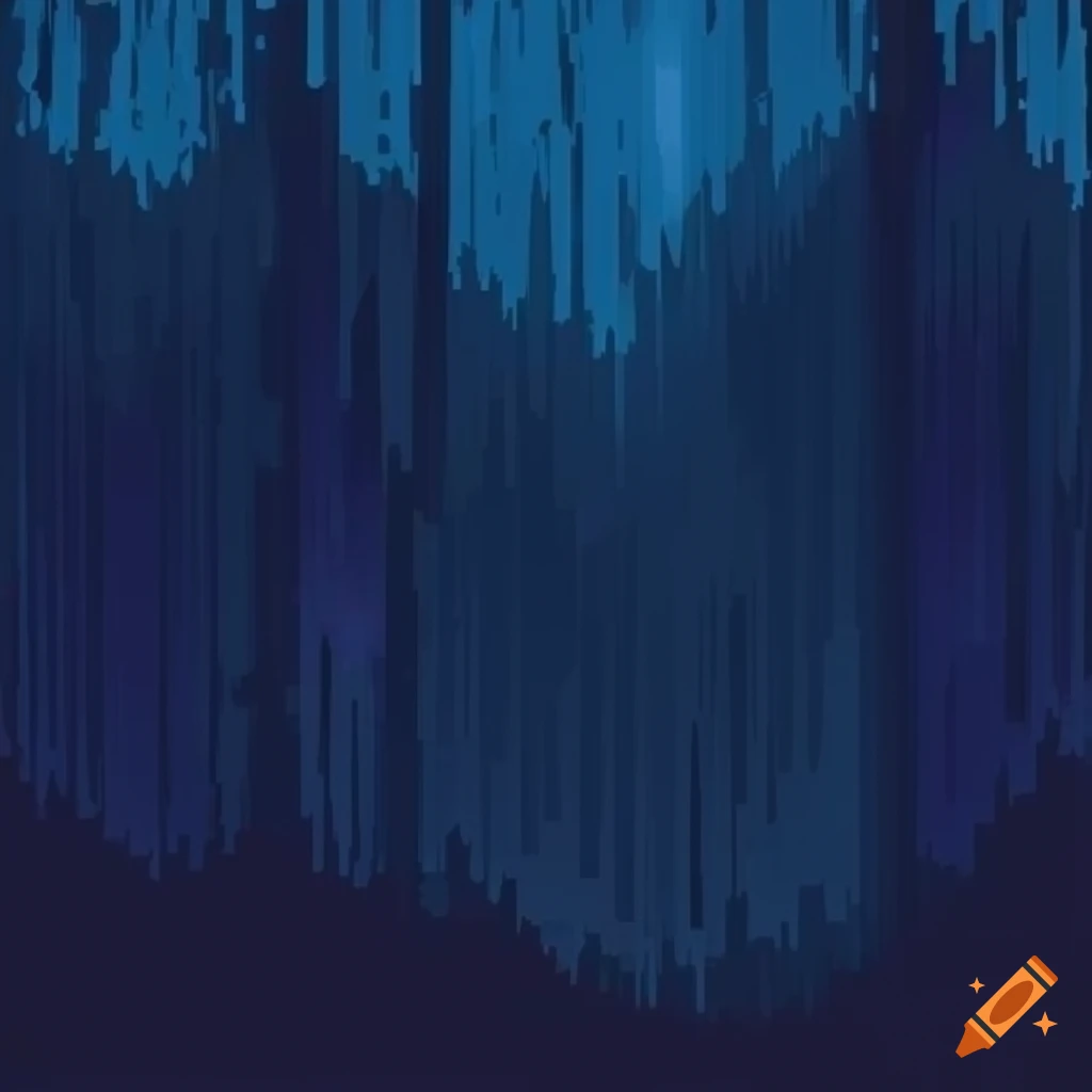 Rain wallpaper in pixel art style on Craiyon