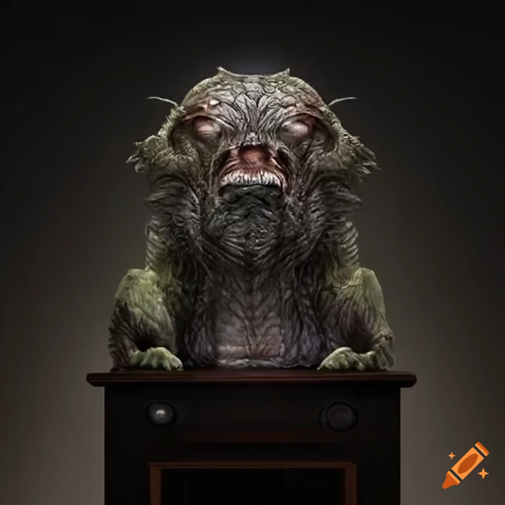 Creative illustration of mike johnson as a mythical swamp creature at ...