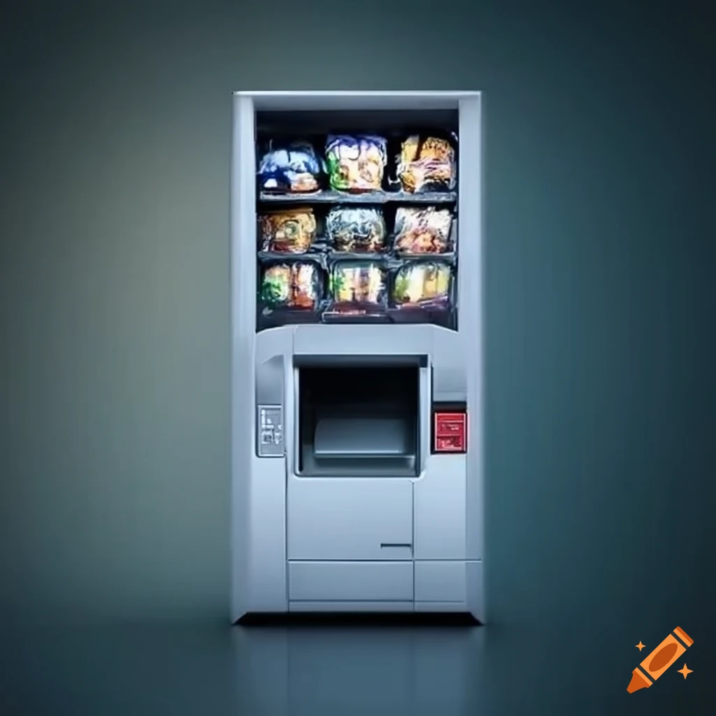 Vending machine atm on Craiyon