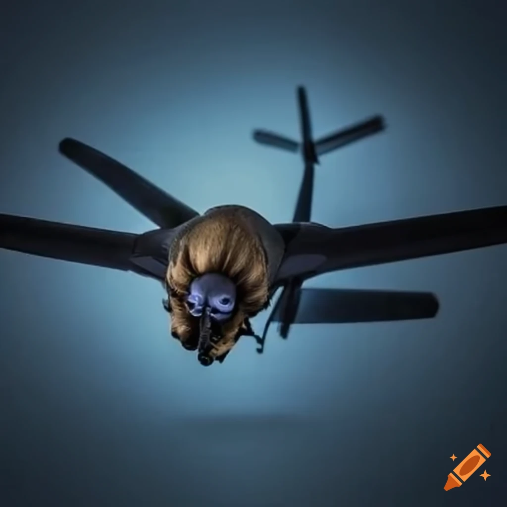 Ninja plane cat combination on Craiyon