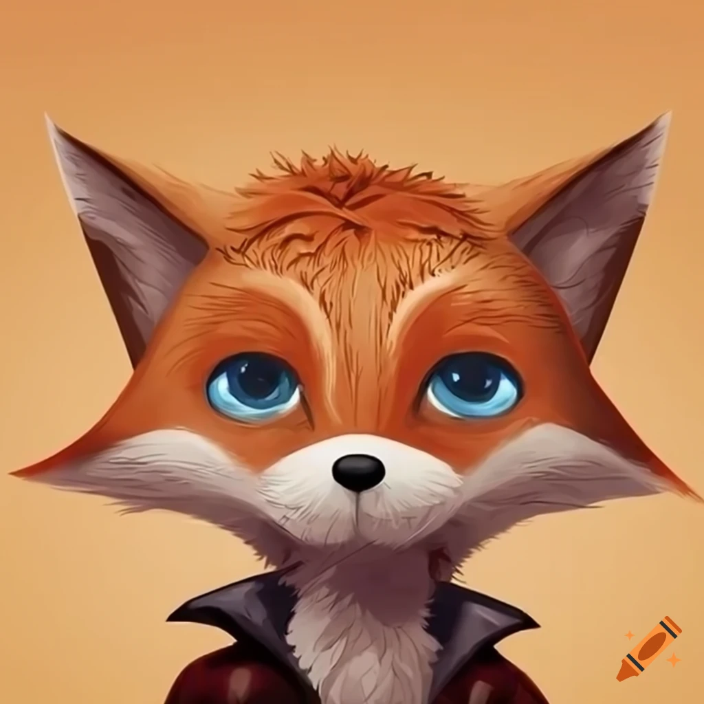 Fox playing board games in a club on Craiyon