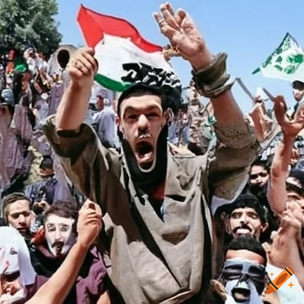 The neverending story: the first intifada on Craiyon