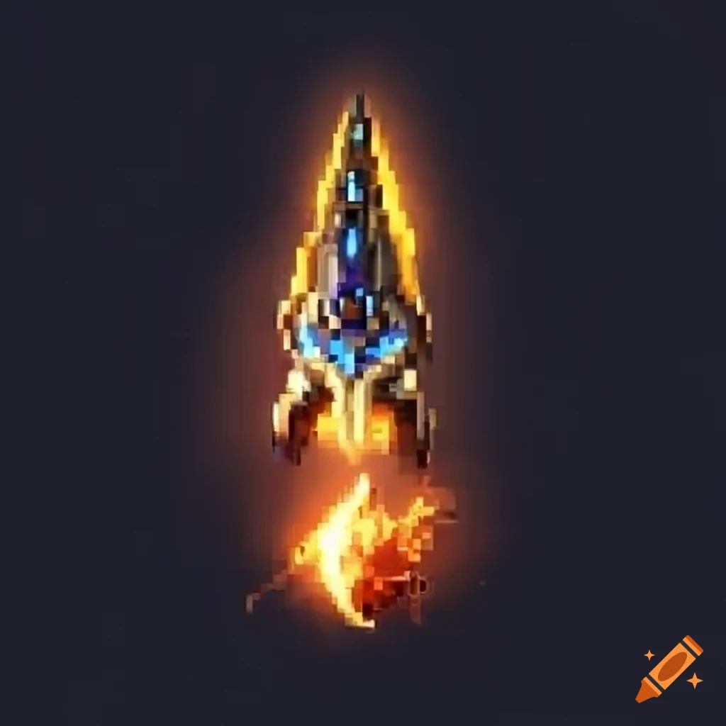 Legendary painted cursor in Starcraft style on Craiyon