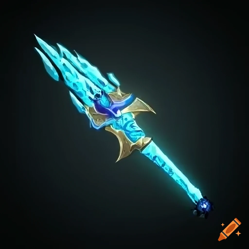 Legendary painted fantasy cursor in claw style on Craiyon