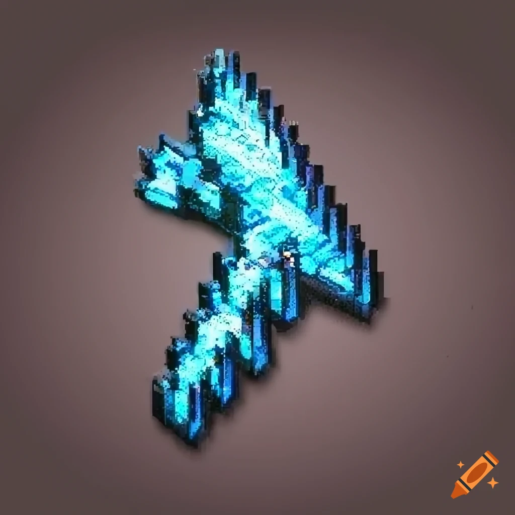 Legendary painted cursor in Starcraft style on Craiyon