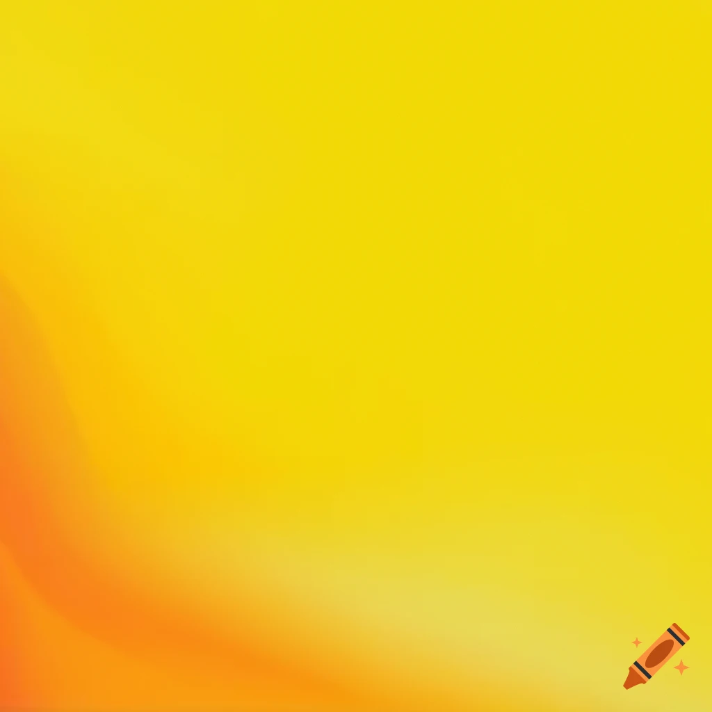 Plain yellow background with blue bold text on Craiyon