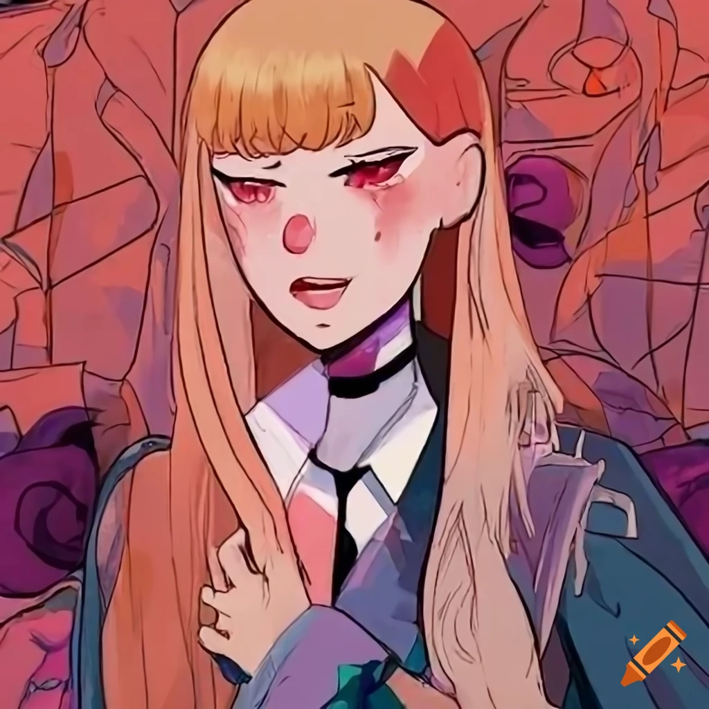 Stanislaw Wyspianski Goth Marin Kitagawa Steven Universe on Craiyon