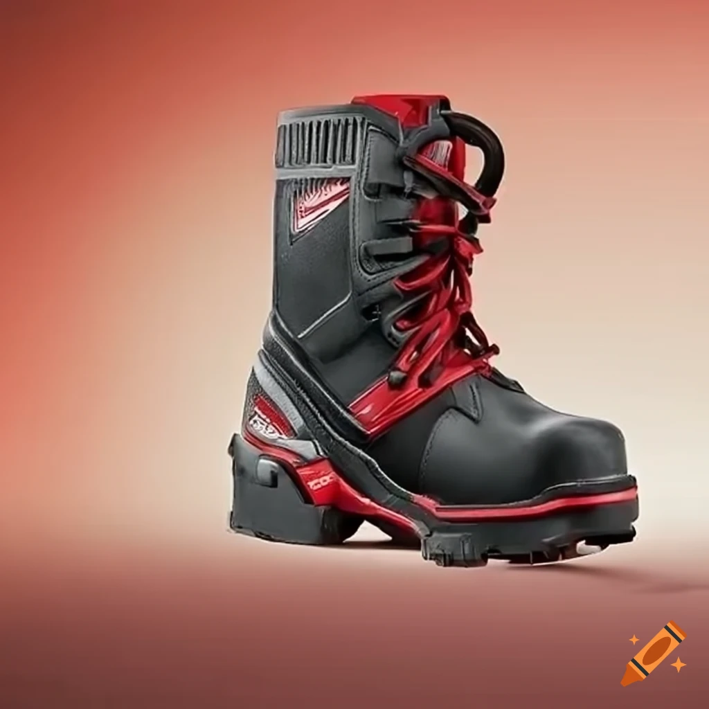 Milwaukee fuel work boots on Craiyon