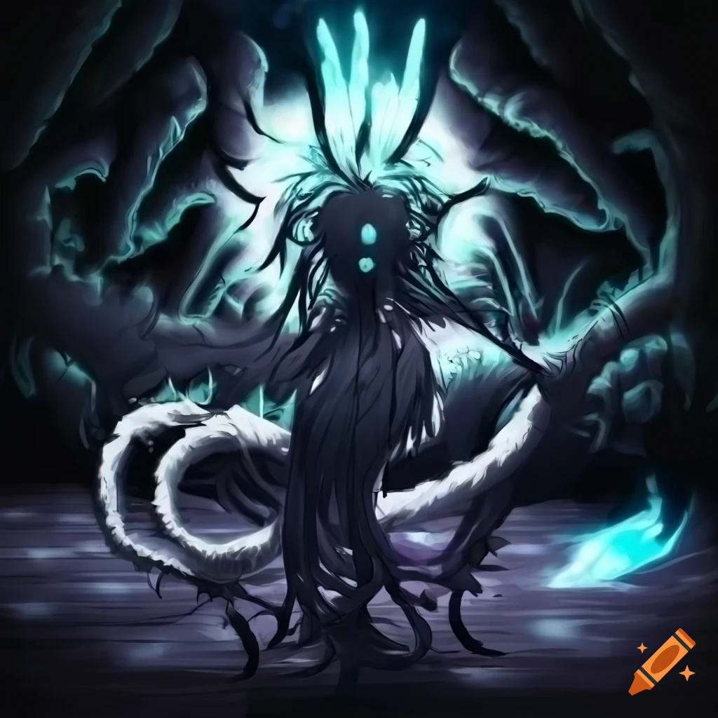 Tayam, luminous enigma nightmare beast on Craiyon