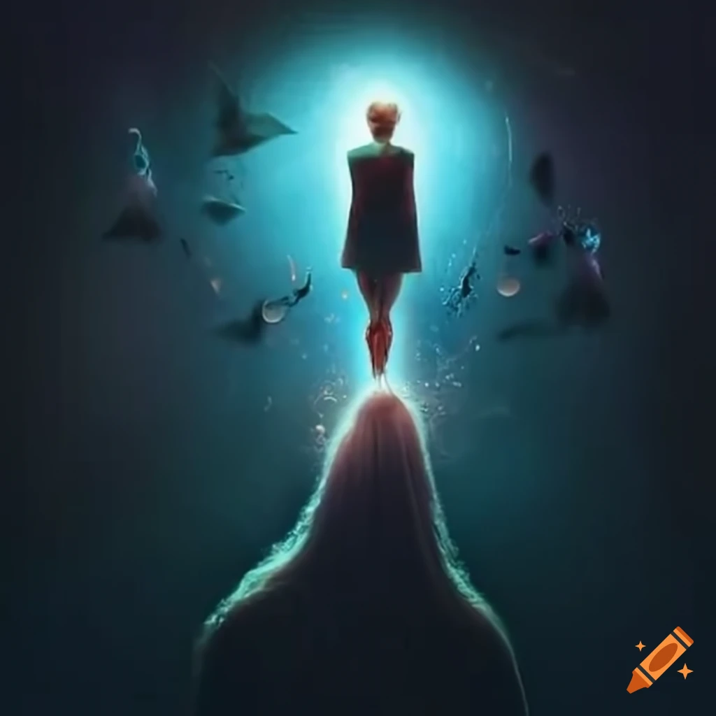 Enchanting image of telekinesis on Craiyon