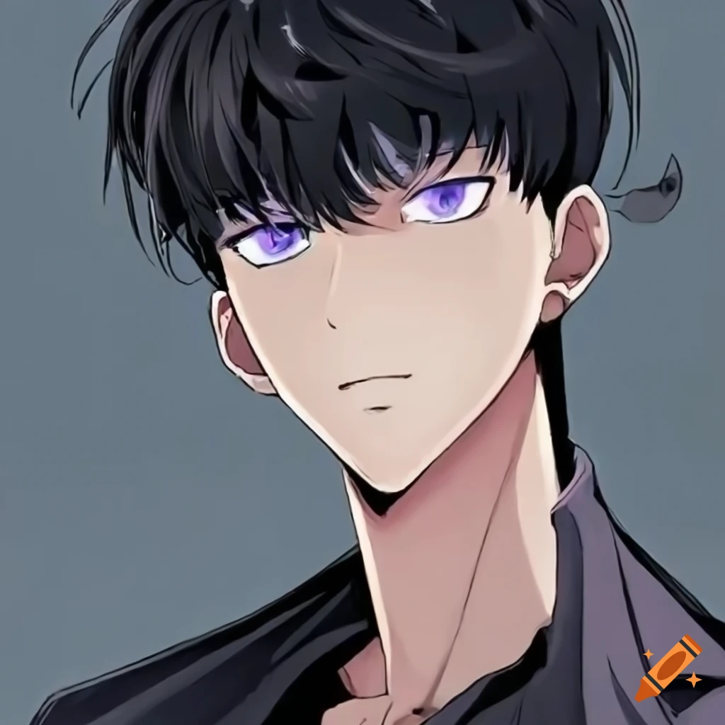 Cover of a light novel featuring a student with bright eyes and ...