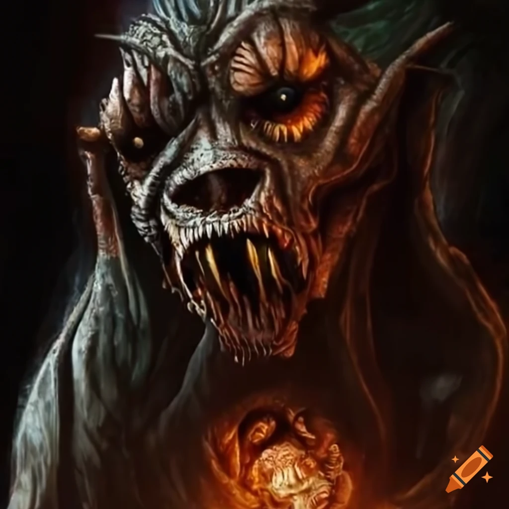 Primal anguish on Craiyon