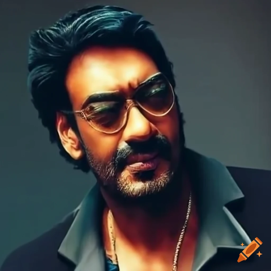 Dance video featuring shahrukh and ajay devgan on Craiyon