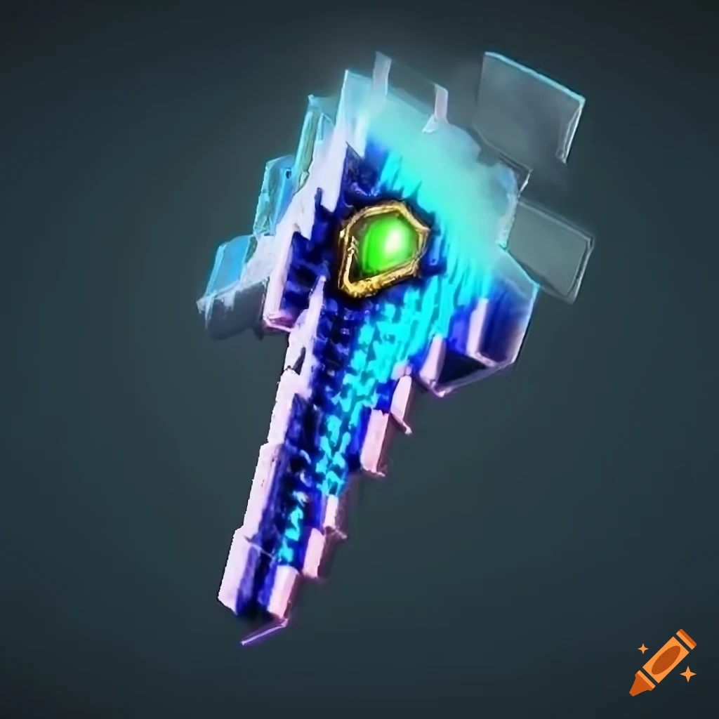 Legendary painted cursor in starcraft style on Craiyon