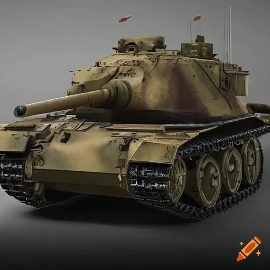 Nashorn war tank on Craiyon