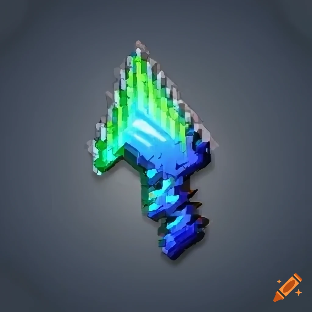 Legendary painted cursor in starcraft style on Craiyon