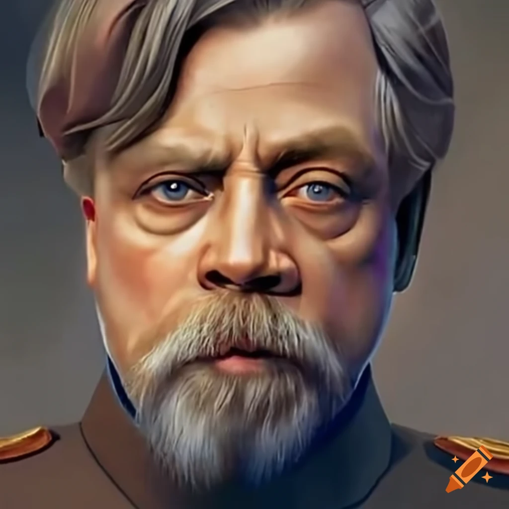 Mark hamill in a unique outfit on Craiyon