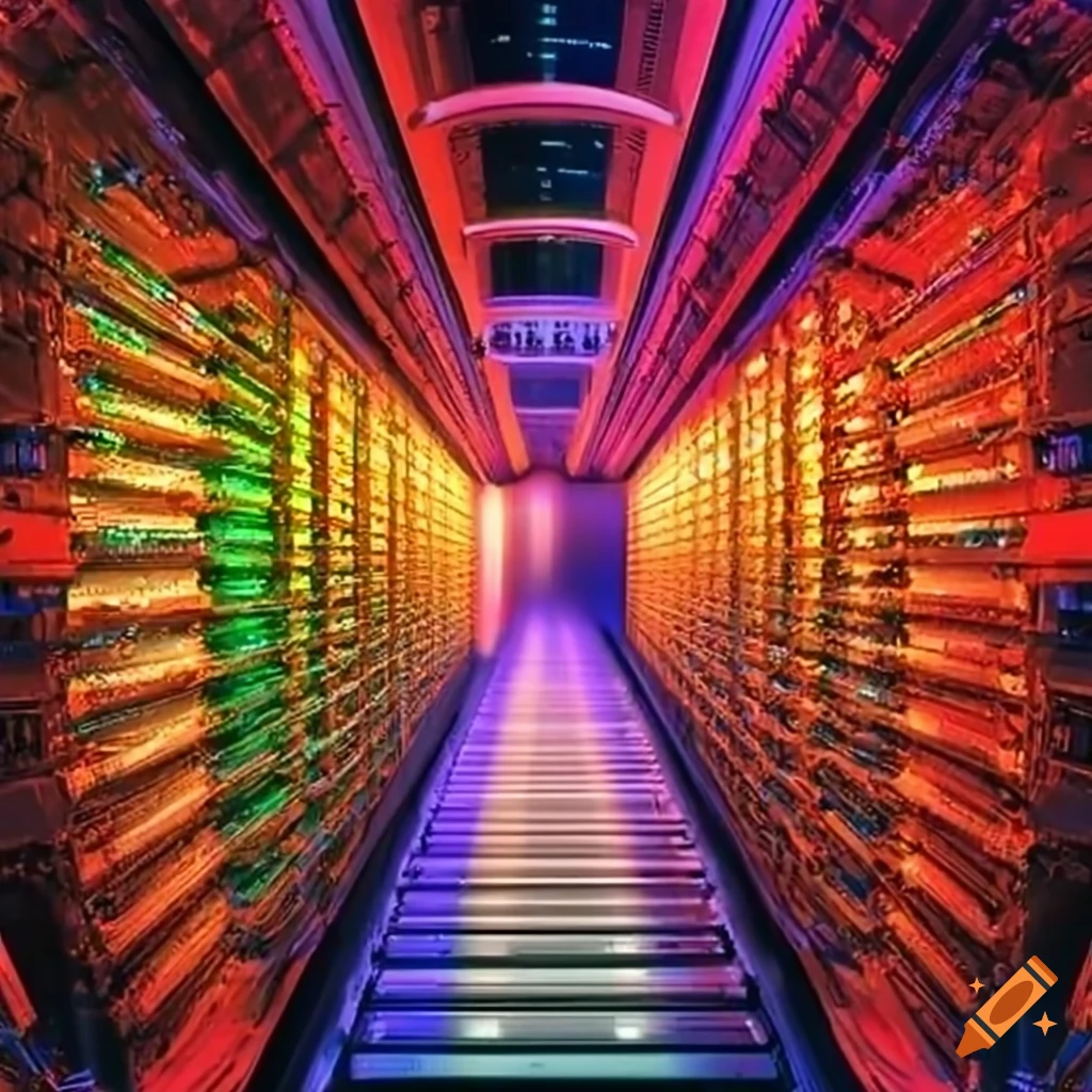 Impressive rendition of a highly advanced cray supercomputer on Craiyon